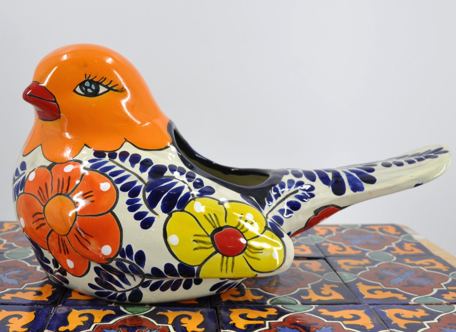 Talavera Bird Lrg. – Guardado Garden Center